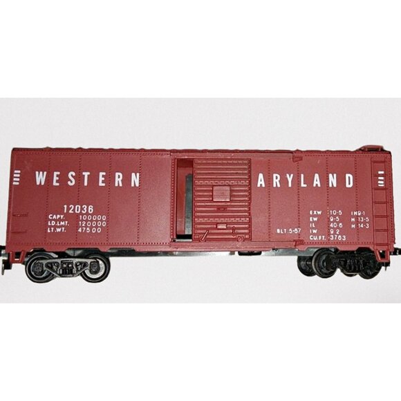 AHM/Rivarossi | Toys | Vintage Ho Gauge Ahm 5229 Western Maryland Box ...